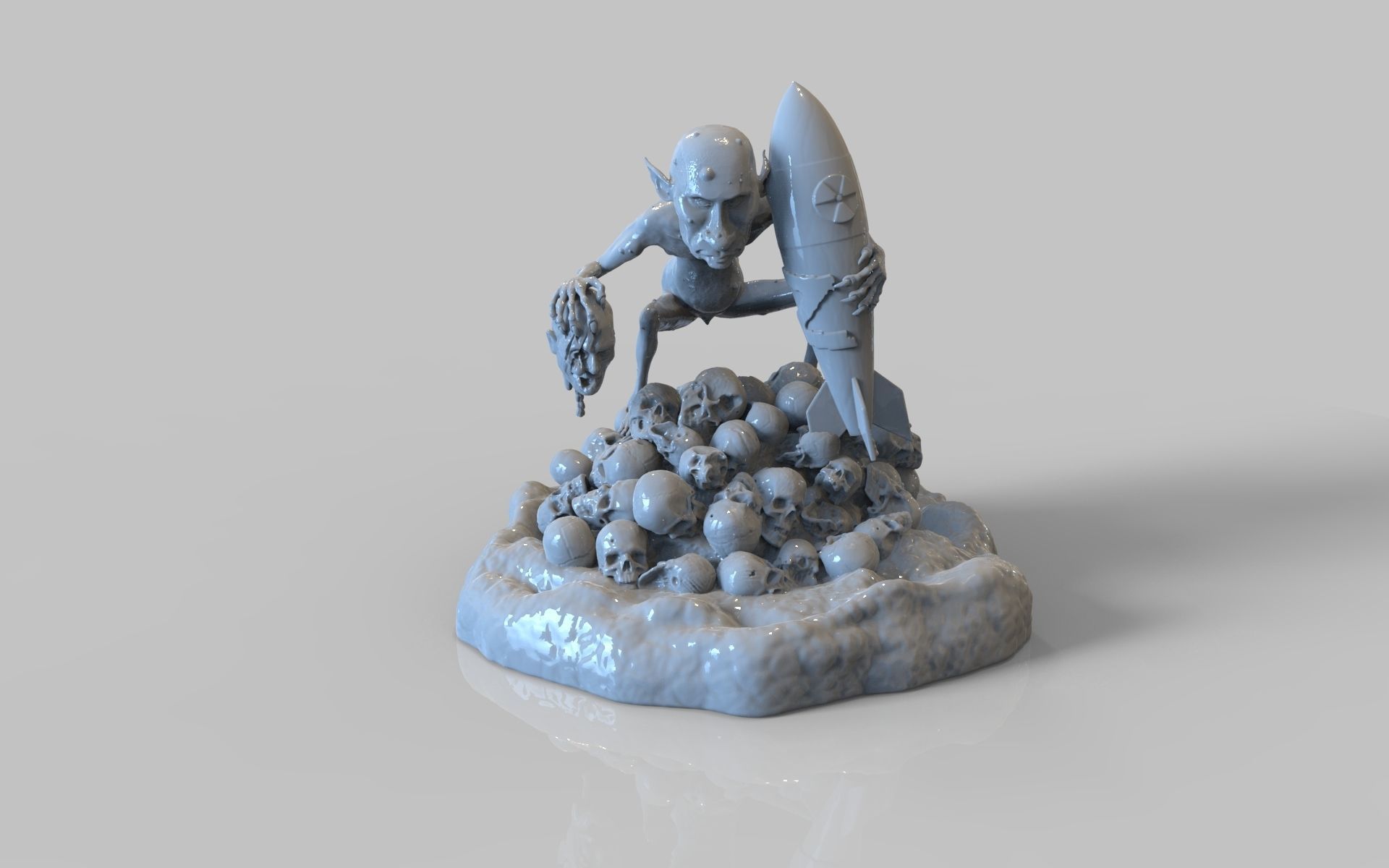 Putin Goblin free 3D model 3D printable | CGTrader
