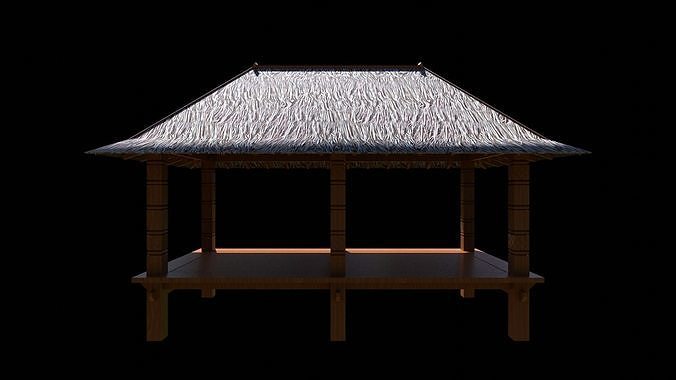 3D model Berugak Sekenem From Indonesia VR / AR / low-poly | CGTrader