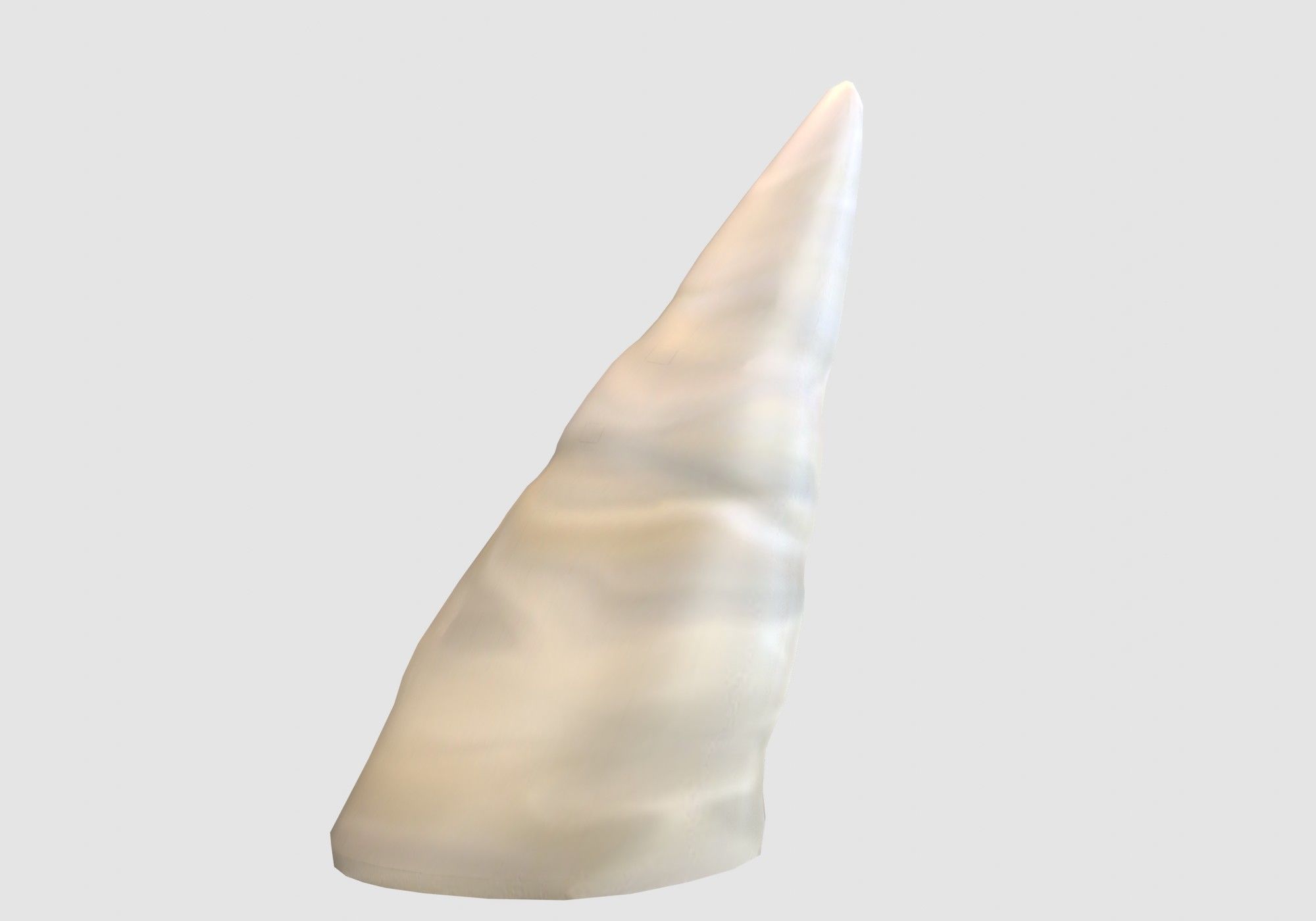 simple sharp horn 3D model | CGTrader