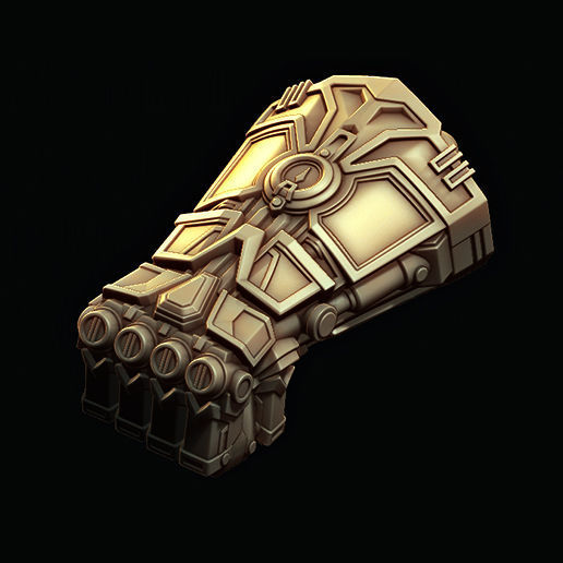 VI Gauntlet Arcane league of legends 3D model 3D printable | CGTrader