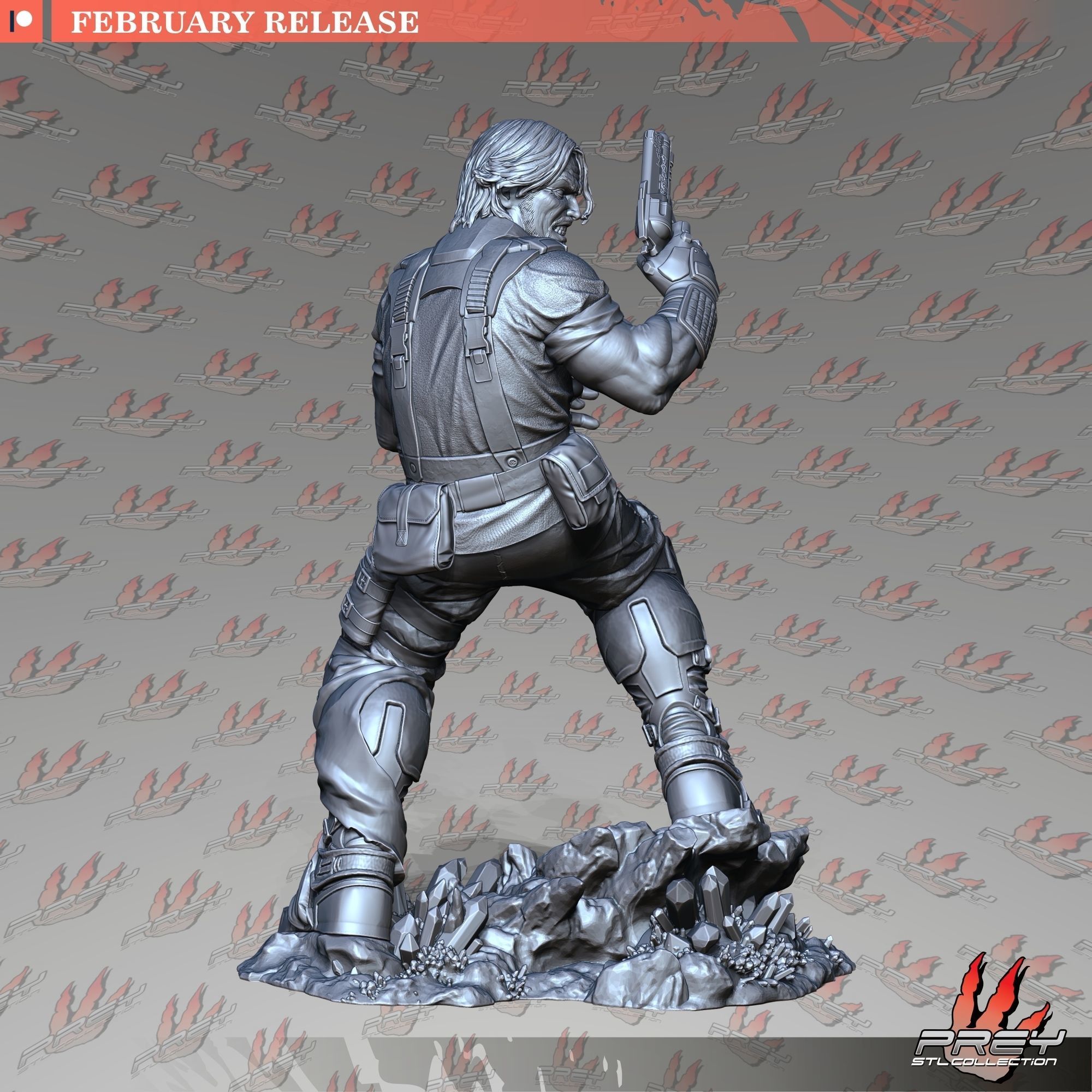 Jim Raynor 1-10 3D model 3D printable | CGTrader