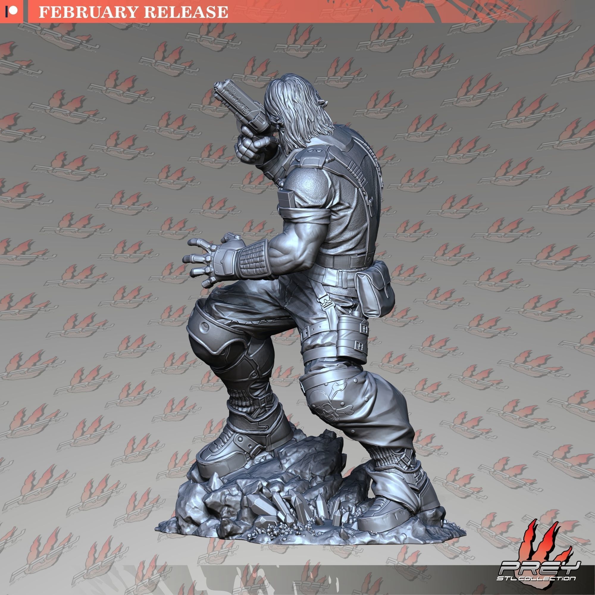 Jim Raynor 32mm 3D model 3D printable | CGTrader