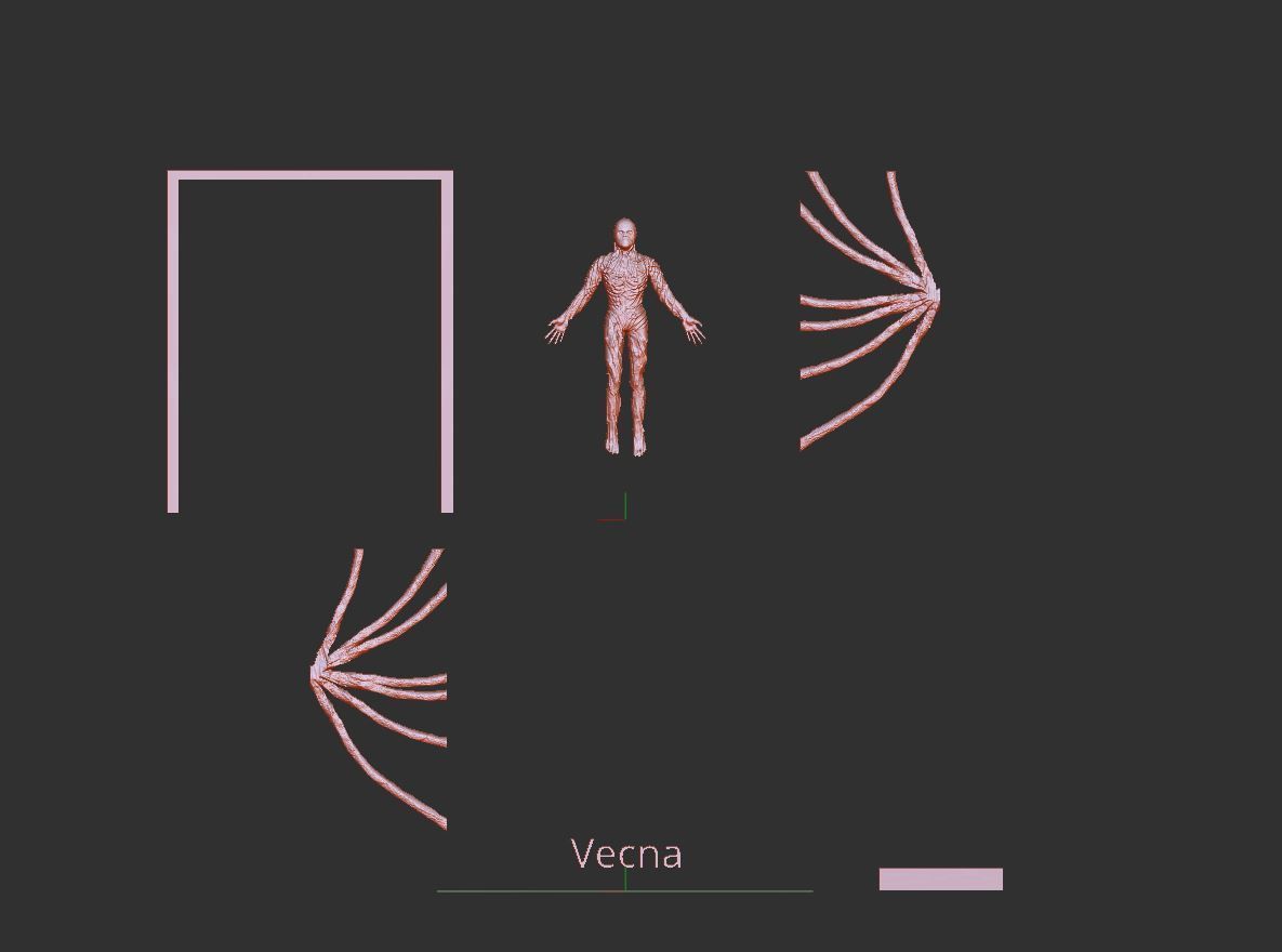 vecna 3D model 3D printable | CGTrader
