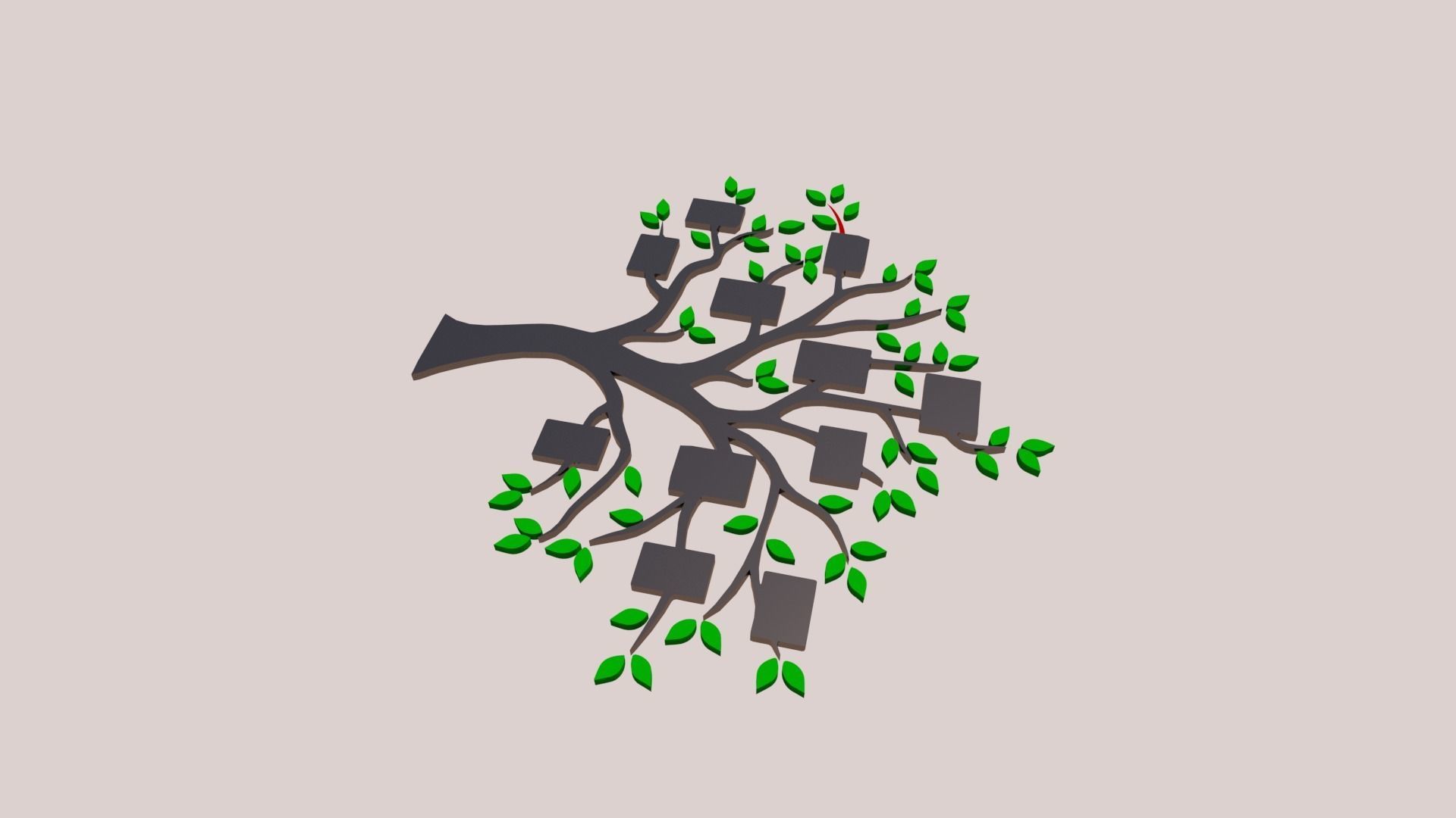 3D model family tree VR / AR / low-poly | CGTrader