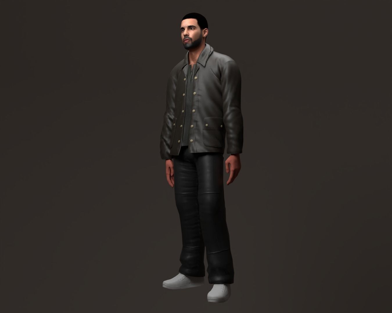 3D model Drake Canadian rapper 3D Character VR / AR / low-poly | CGTrader