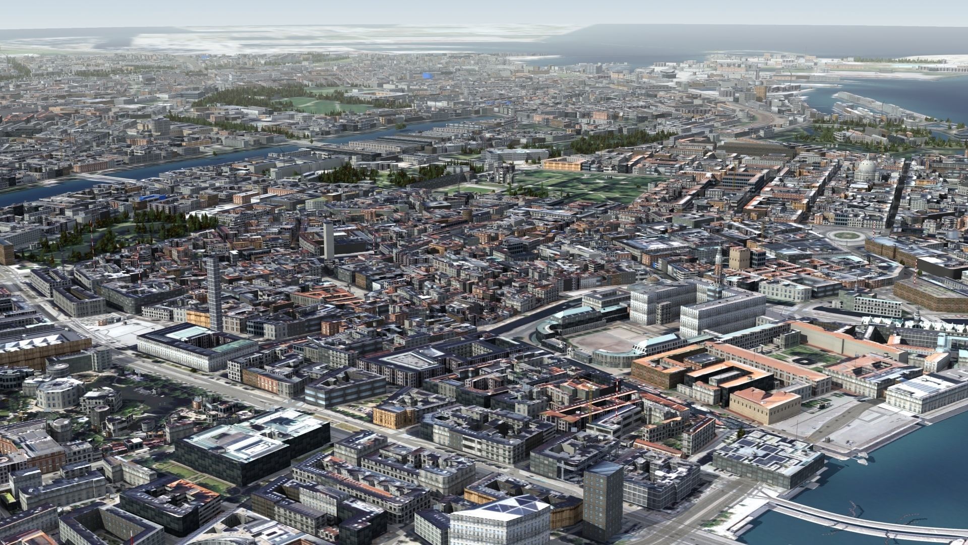 European Cities 3D Model Collection | CGTrader