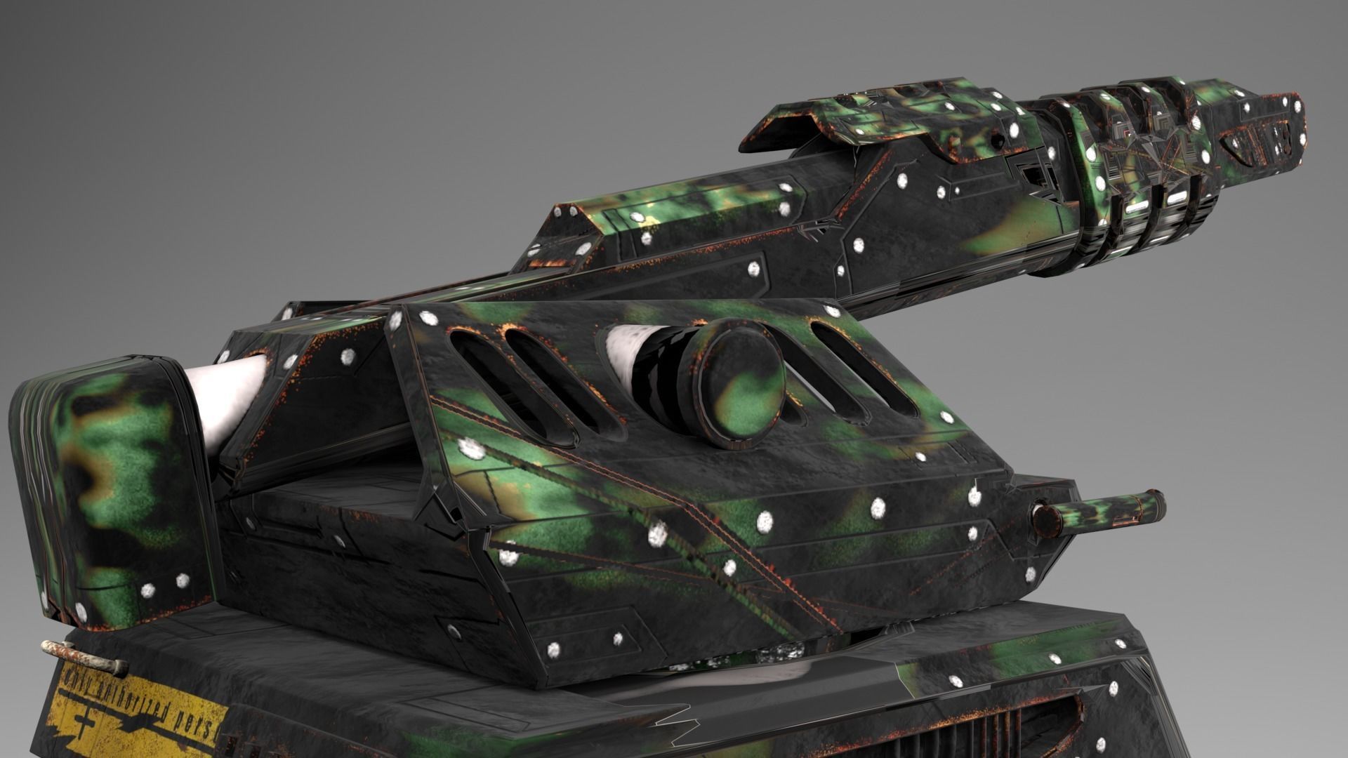 3D model Mech Tank VR / AR / low-poly | CGTrader