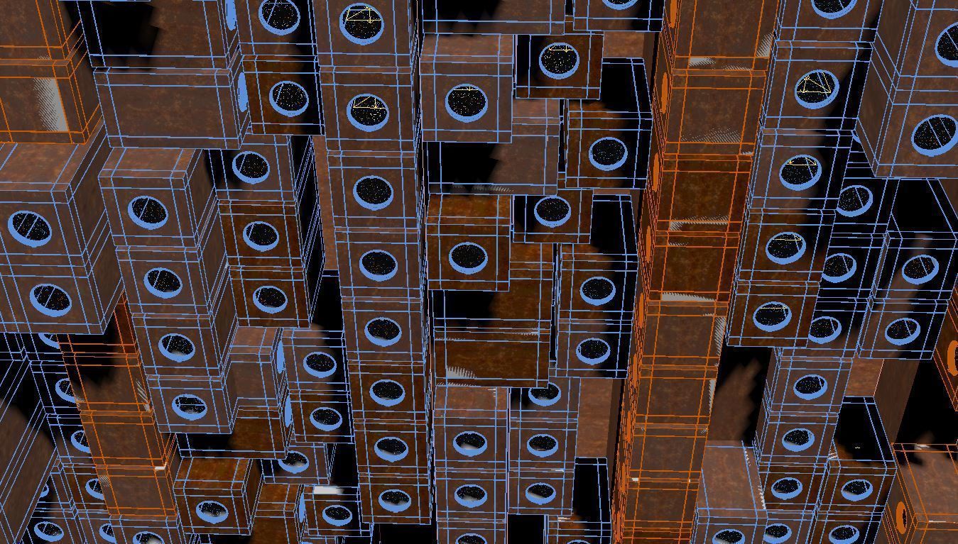 Mega Building - capsule style 3D model | CGTrader