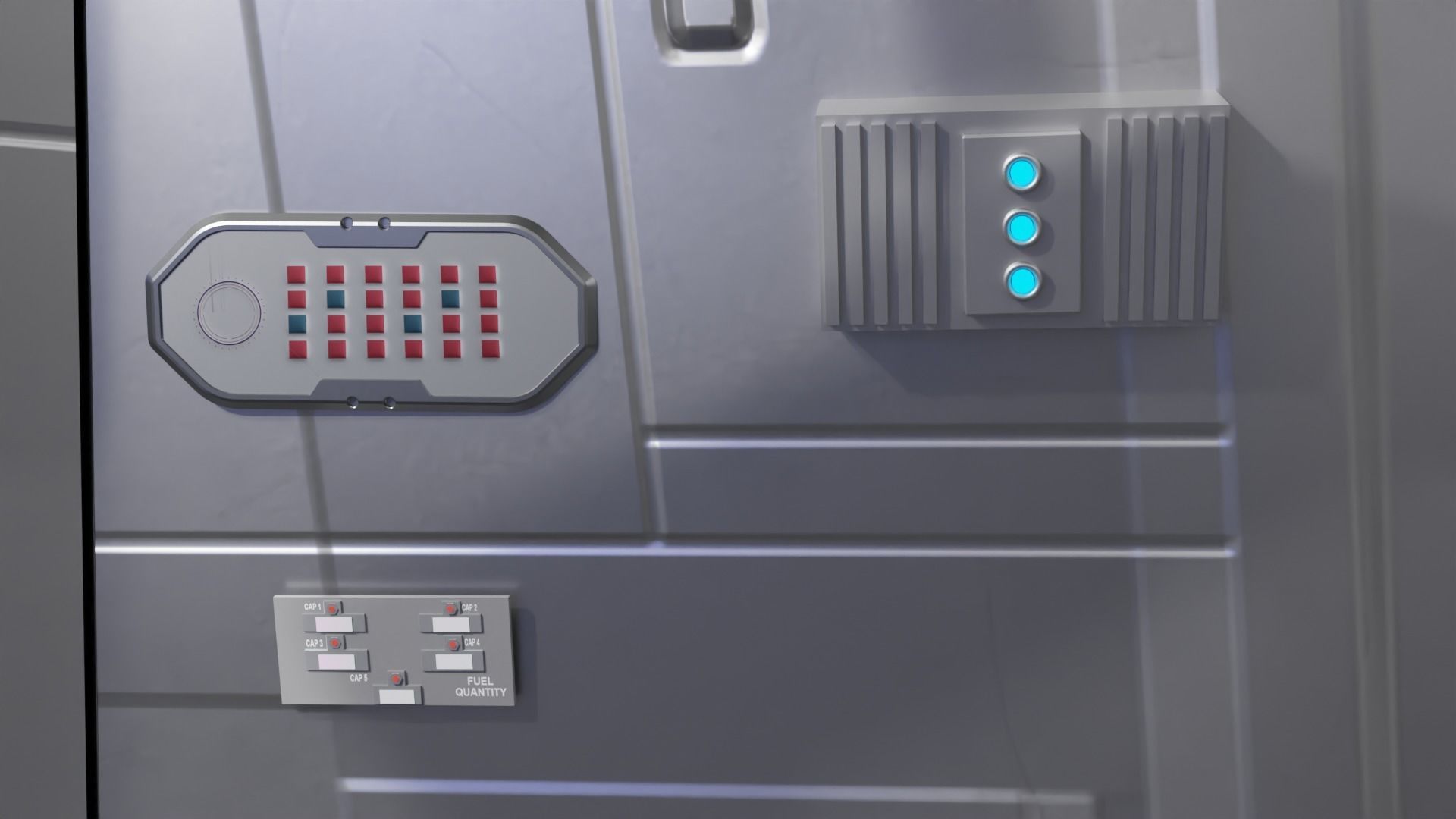 Sci-fi Space Pod 3D model | CGTrader