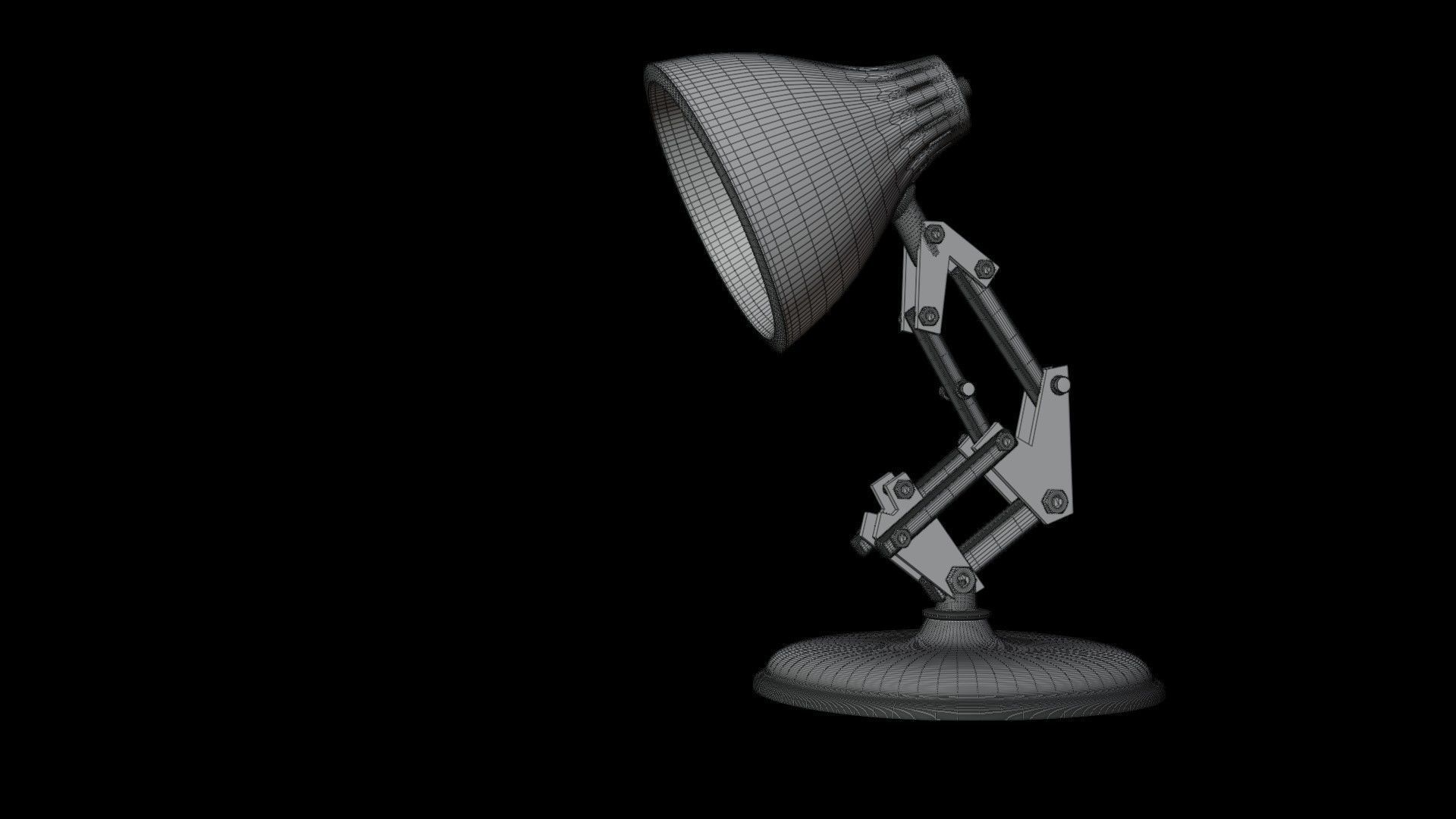 3D model Luxo Jr Disney Pixar Lamp VR / AR / low-poly | CGTrader