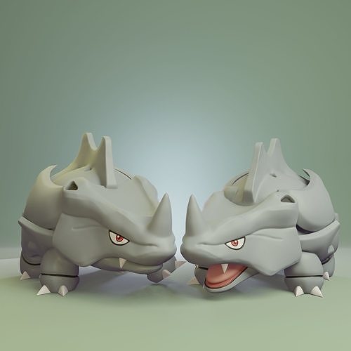 Pokemon Rhyhorn