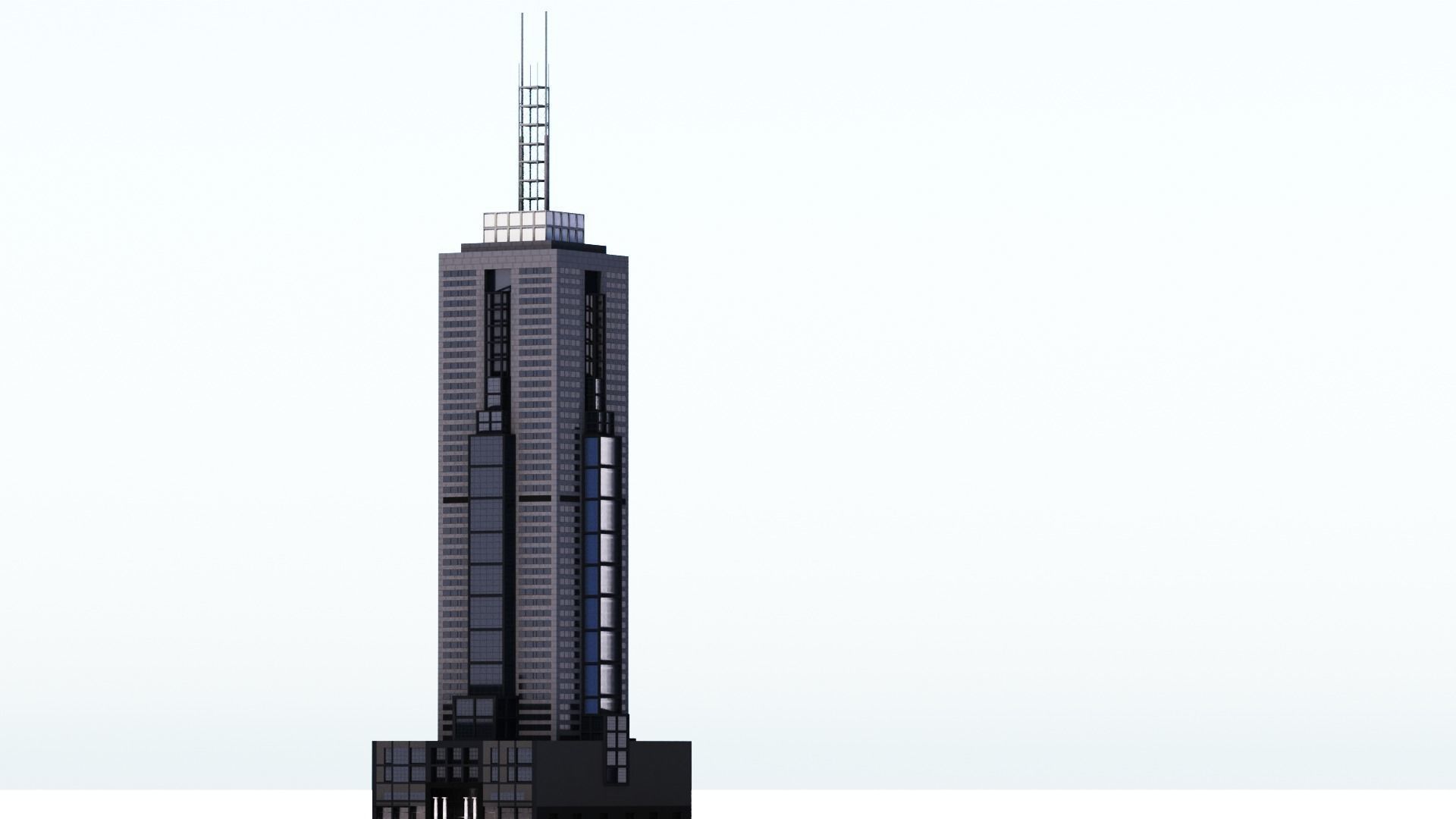 3D model 101 Collins St VR / AR / low-poly | CGTrader