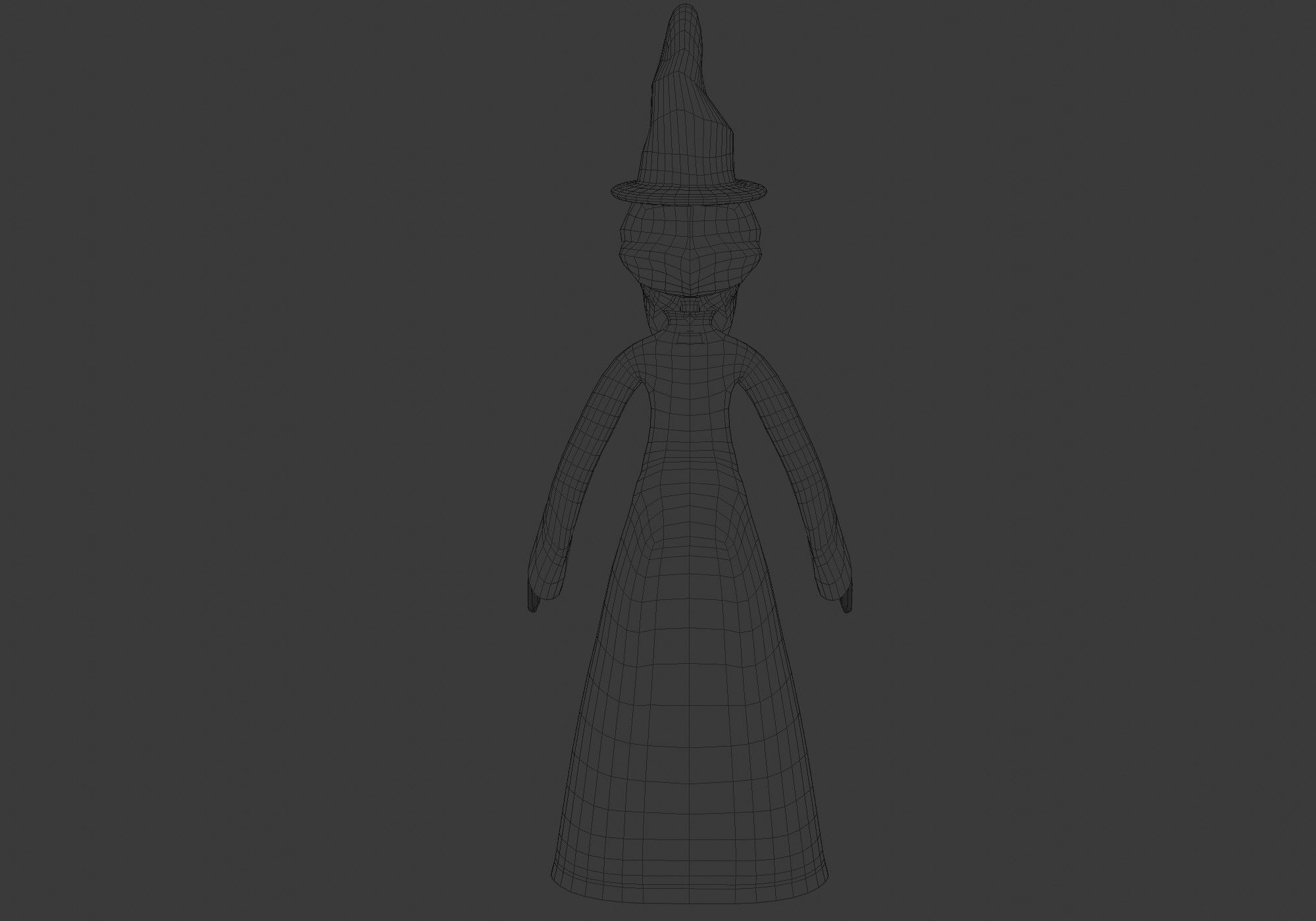 old cartoon wizard 3D model | CGTrader
