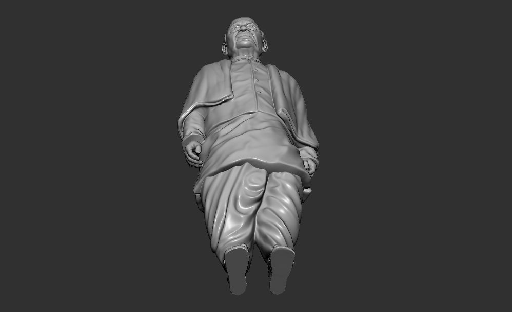 Sardar Patel Standing pose 3D model 3D printable | CGTrader