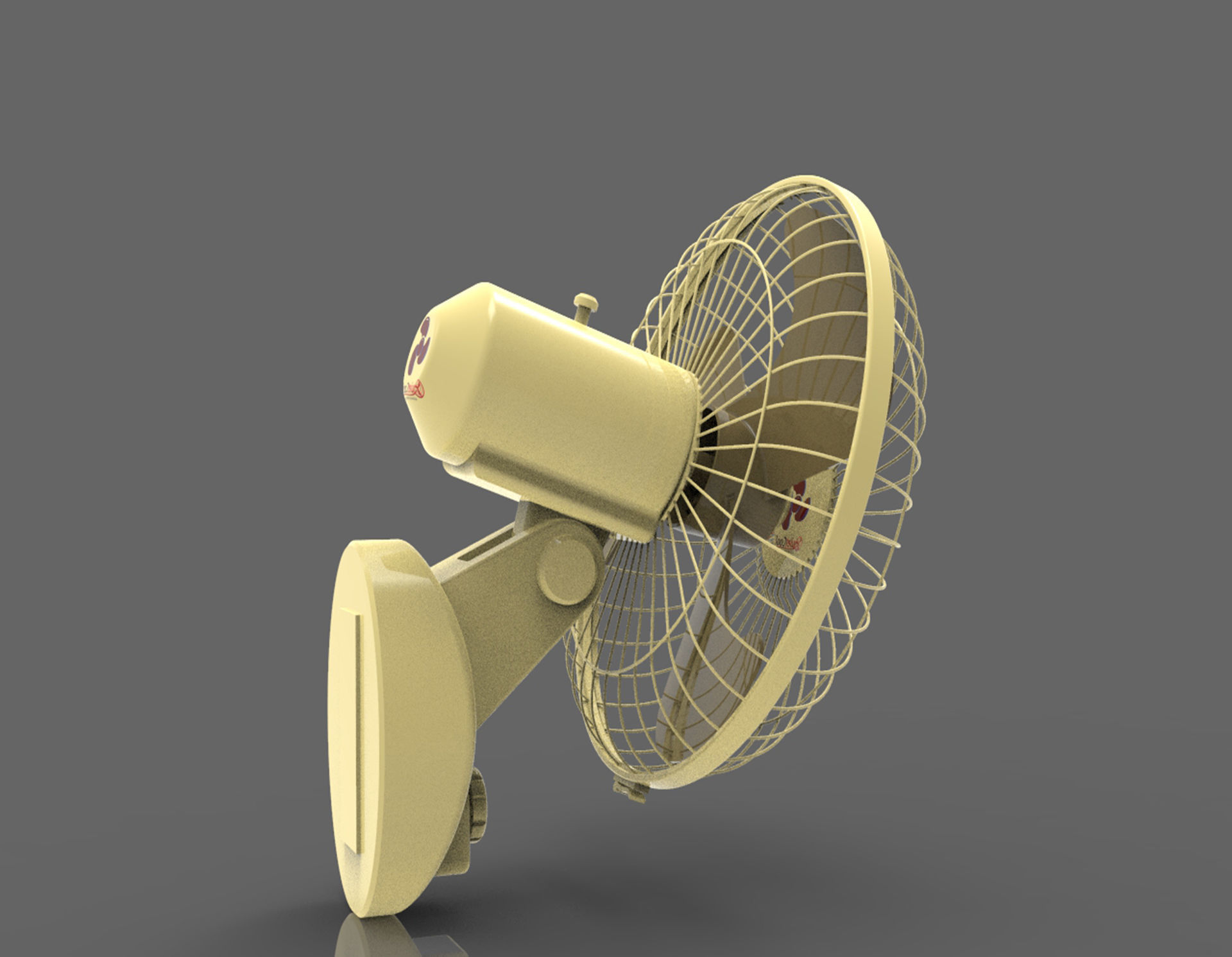 Wall Fan 3D model | CGTrader