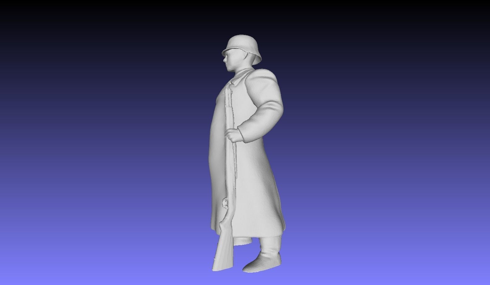 Printle Famous Seargent Schultz 3D model 3D printable | CGTrader