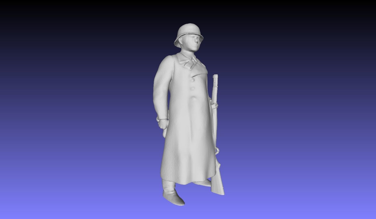 Printle Famous Seargent Schultz 3D model 3D printable | CGTrader