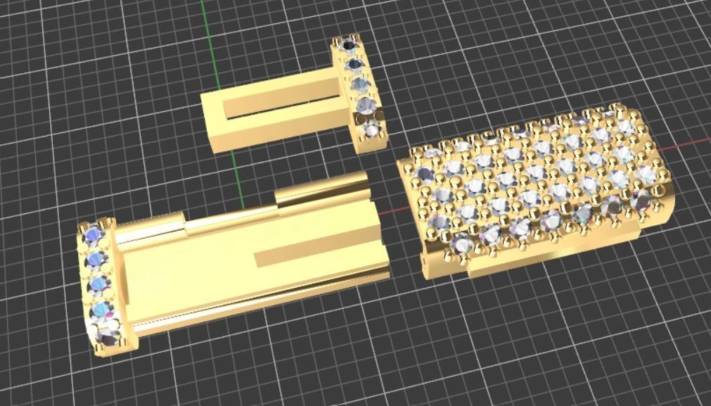 lock for chain free 3D model 3D printable | CGTrader