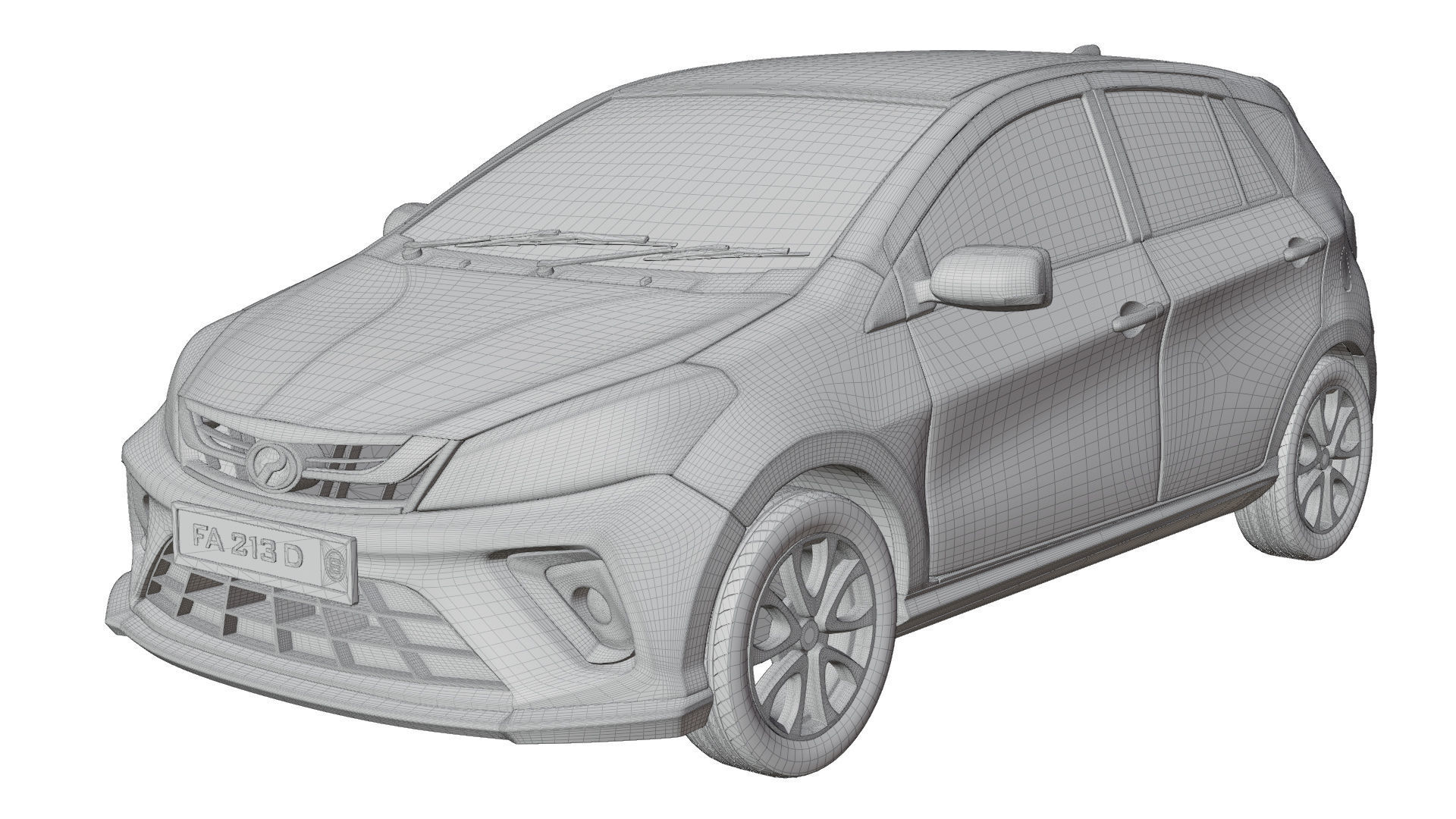 Perodua Myvi G3 3D model | CGTrader