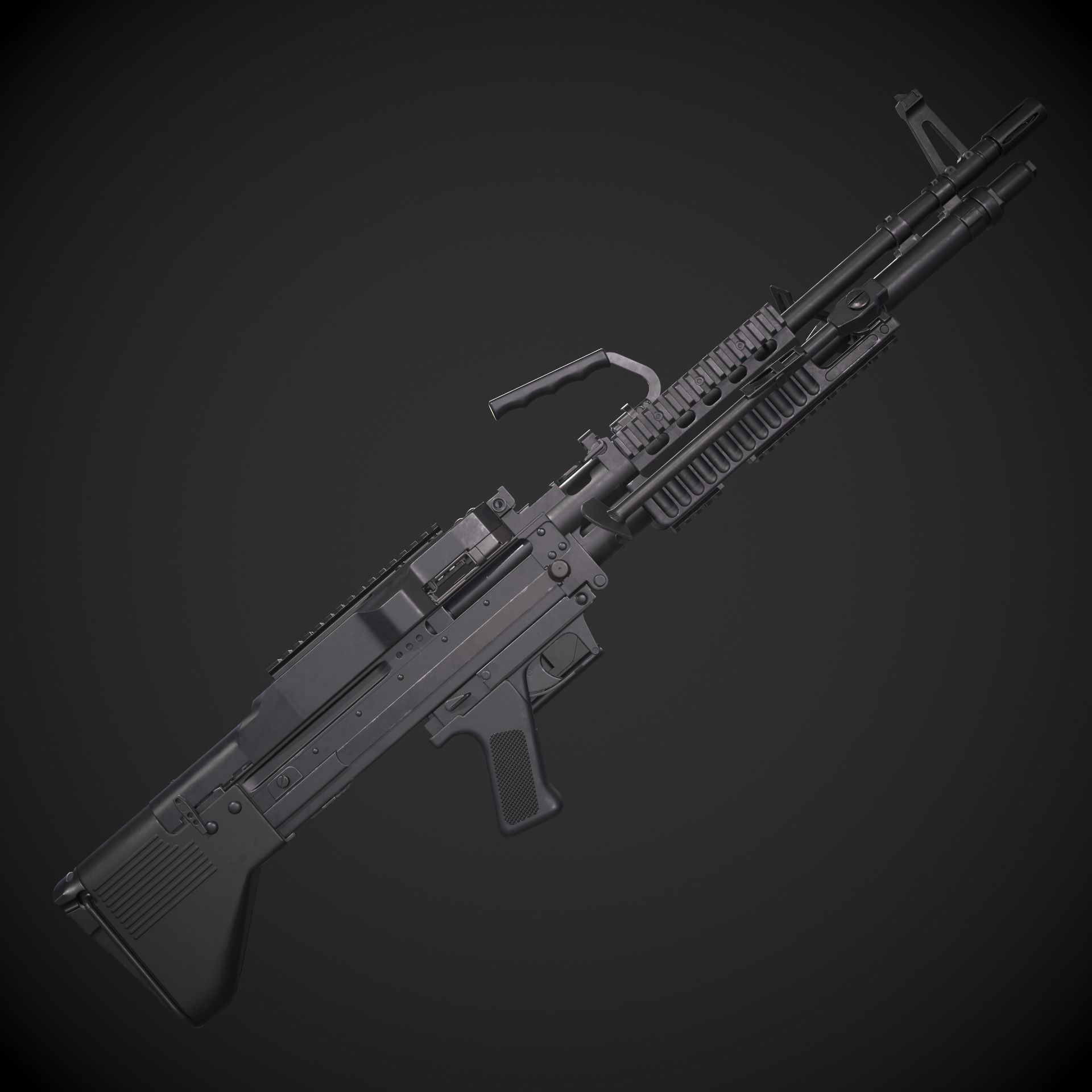 3D model M60 E4 Variant VR / AR / low-poly | CGTrader