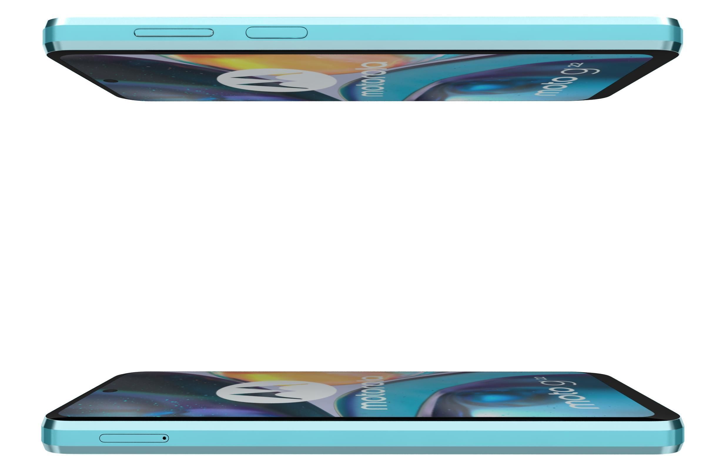 Motorola Moto G22 Blue 3D model | CGTrader