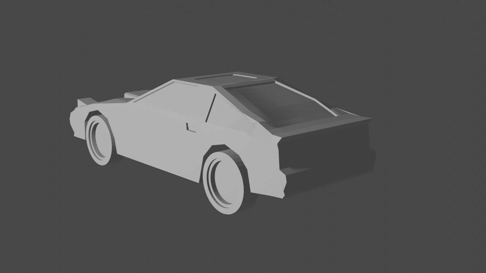 Low Poly Car Mazda RX7 FC free VR / AR / low-poly 3D model | CGTrader
