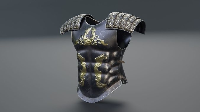 3D model Lorica musculata VR / AR / low-poly | CGTrader