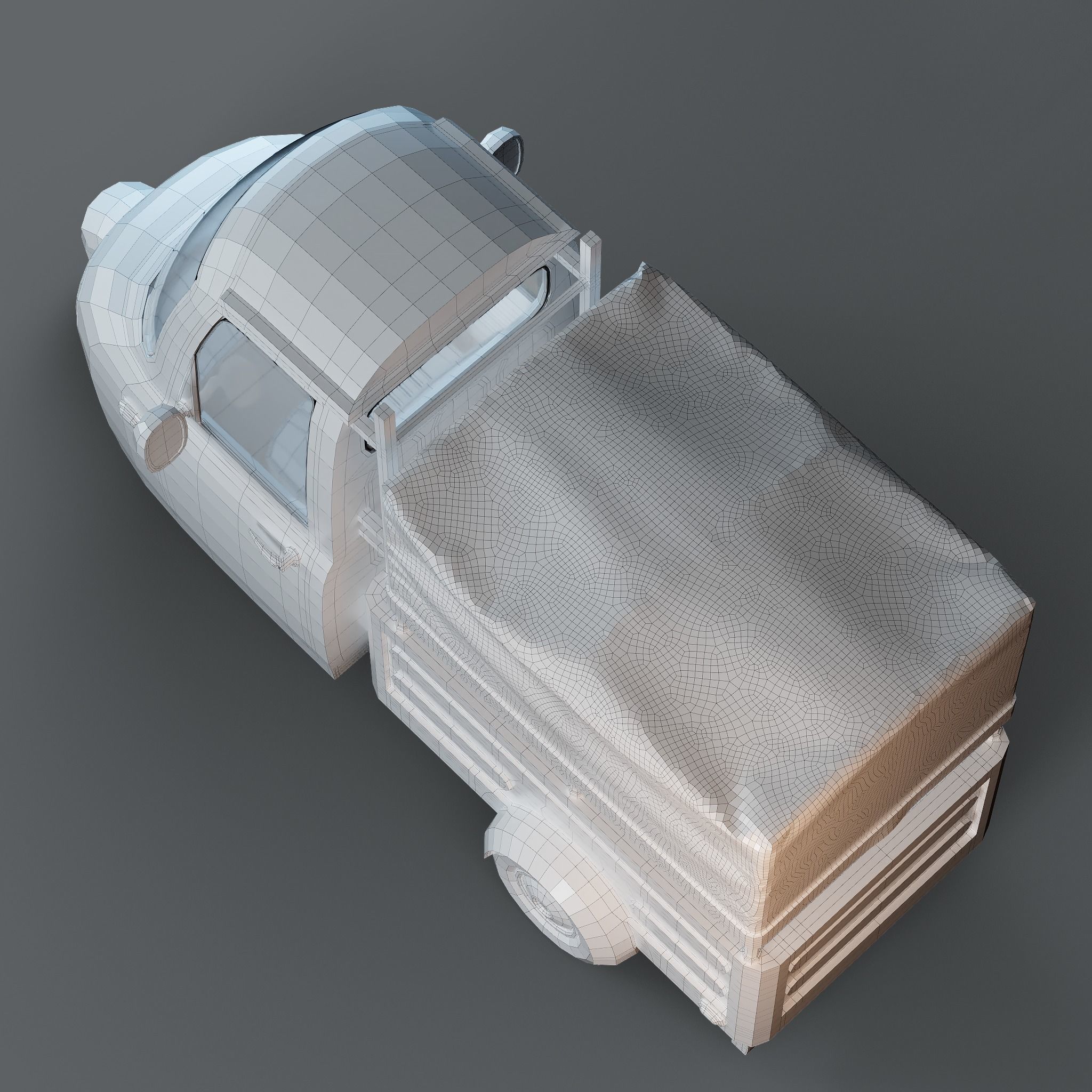 Cartoon Three Wheeler 3D model | CGTrader