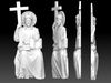 holy trinity cnc relief 3D model 3D printable | CGTrader