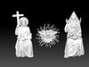 holy trinity cnc relief 3D model 3D printable | CGTrader