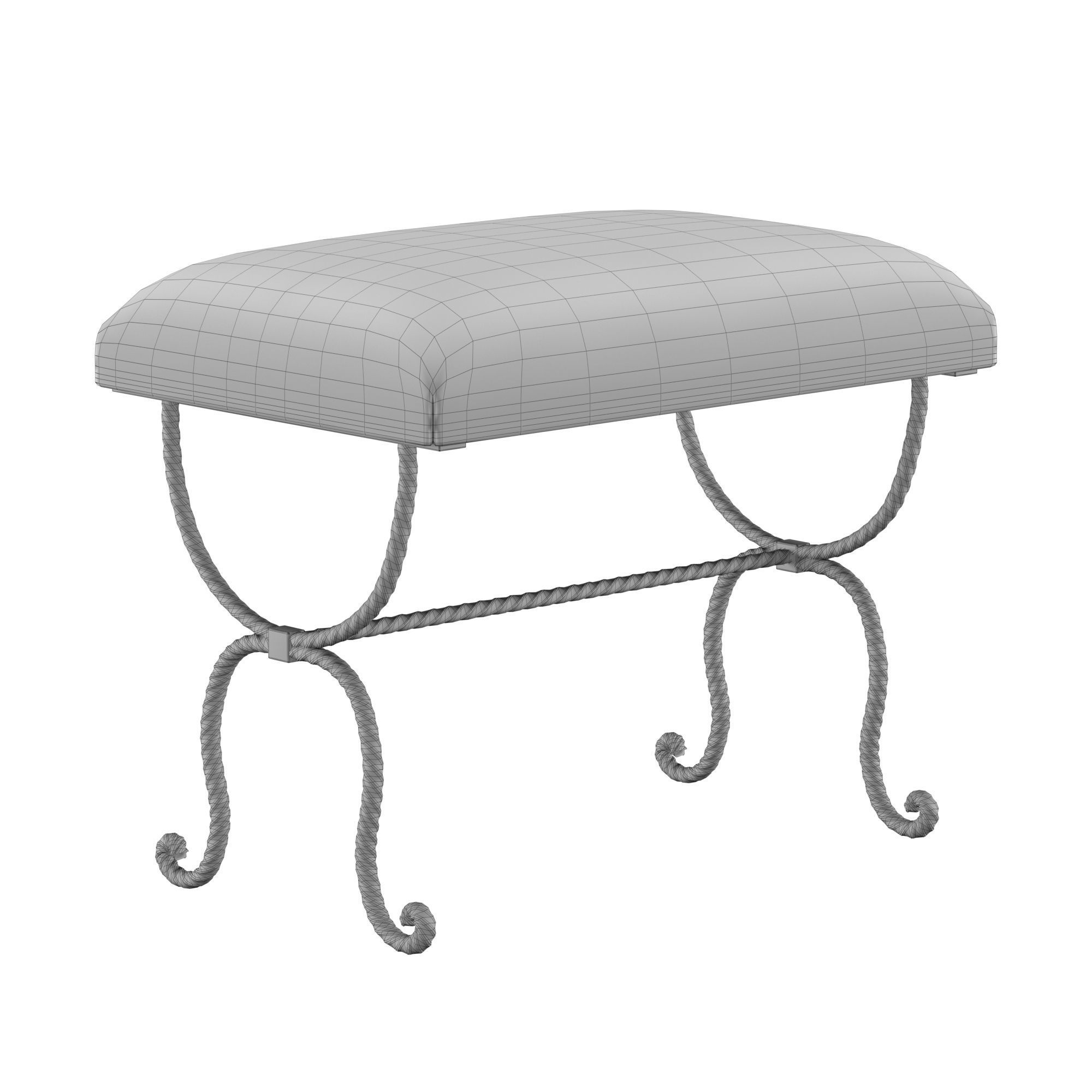 bench Sofia 3D model | CGTrader