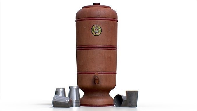 Famous Brazilian clay filter 3D model | CGTrader