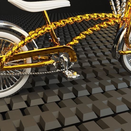 Lowrider bike 2 3D model 3D printable | CGTrader