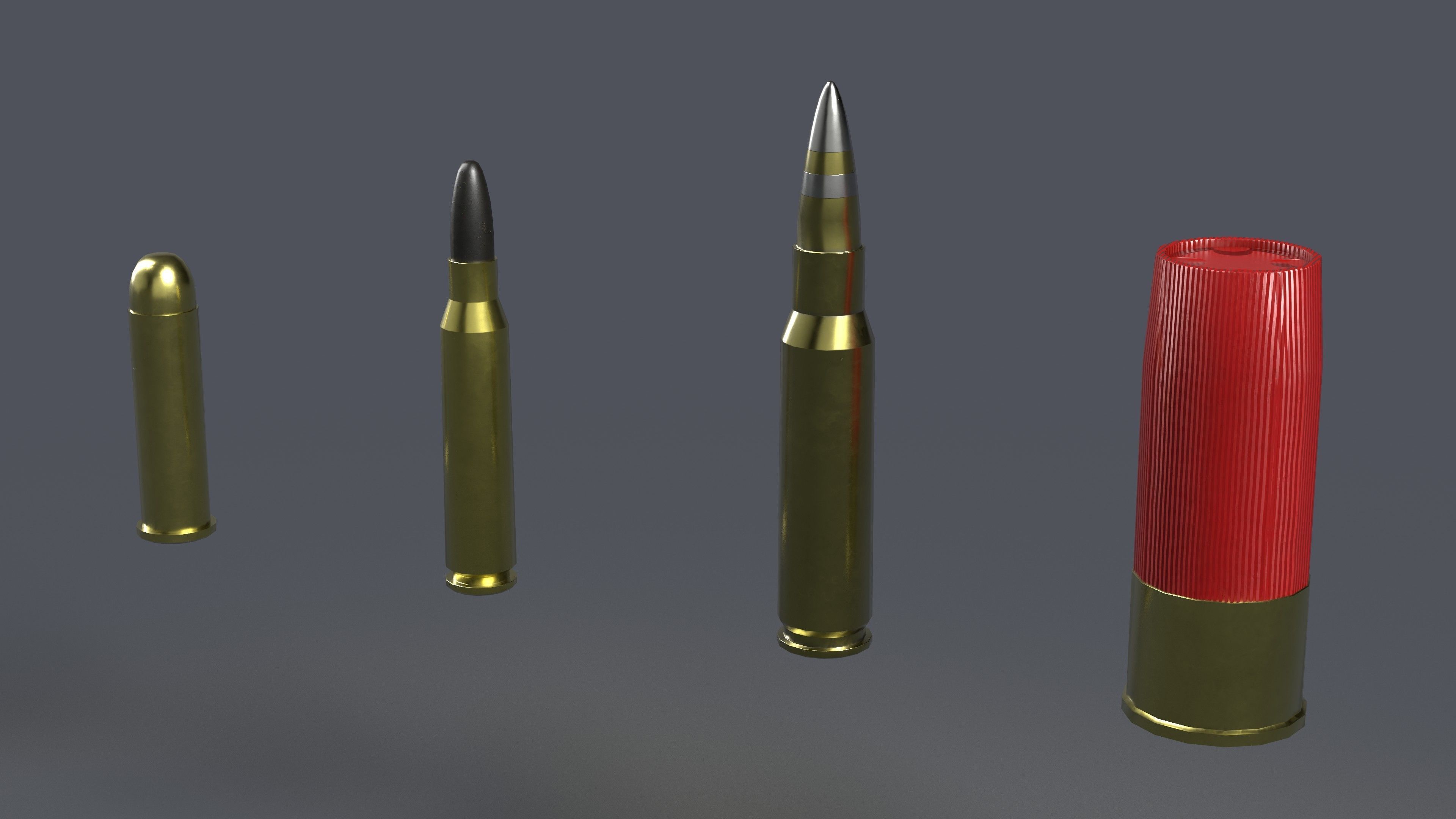 3D model Realistic Weapon Pack VR / AR / low-poly | CGTrader
