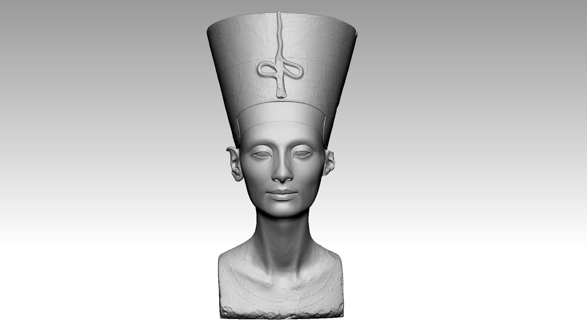 Nefertiti 3d print model 3D model 3D printable | CGTrader