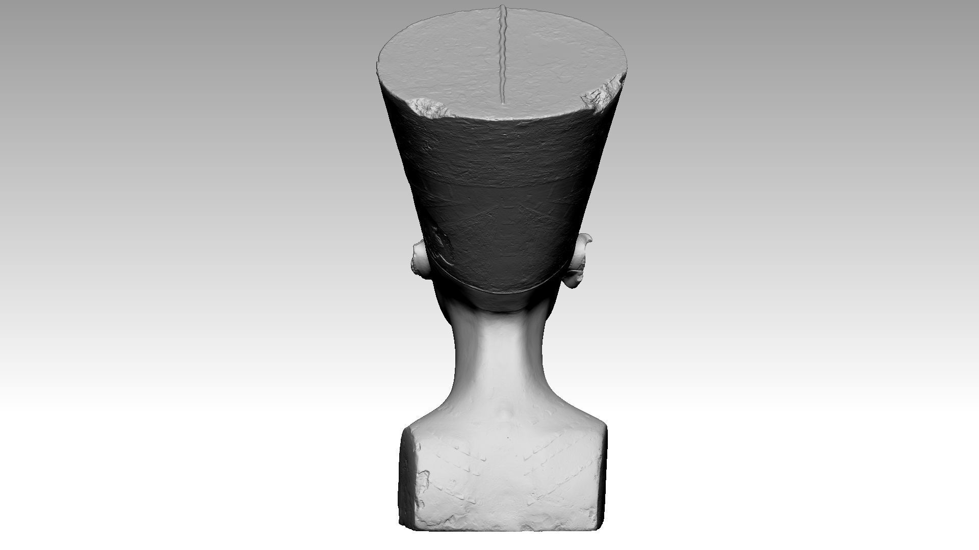 Nefertiti 3d print model bust of egyptian woman 3D model 3D printable ...