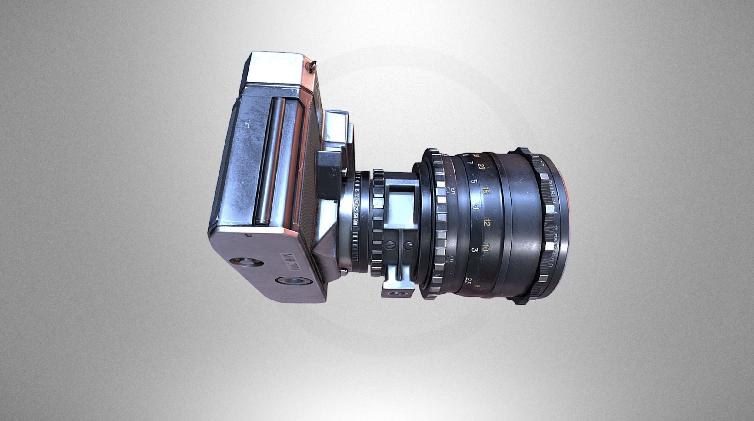 Zenit 6 camera - Digital Camera 3D model | CGTrader