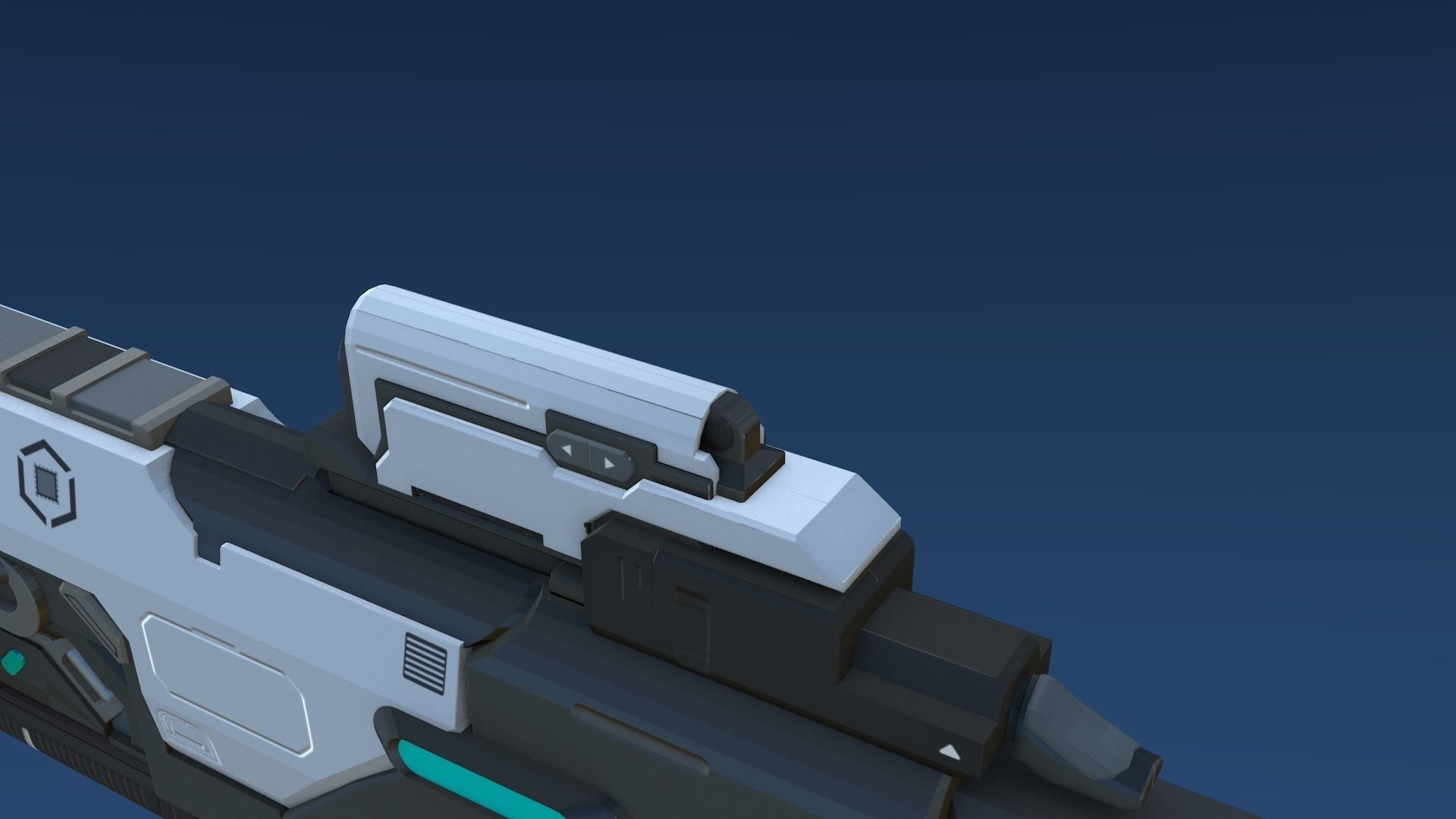 3D model Plasma Assault Rifle VR / AR / low-poly | CGTrader