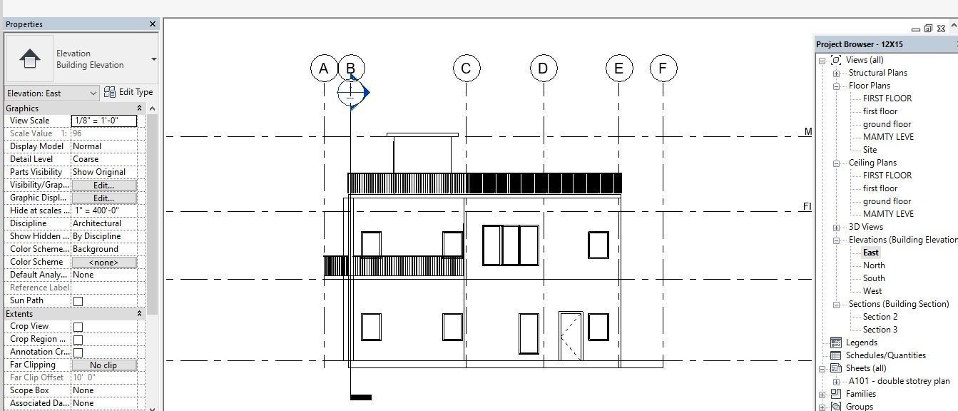 REVIT HOUSE DESIGN 3D model | CGTrader