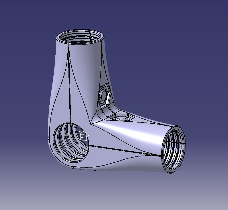 Elbow Bend 3D model 3D printable | CGTrader