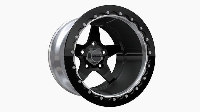 3D model 3030 Autosport Launch drag wheel VR / AR / low-poly | CGTrader