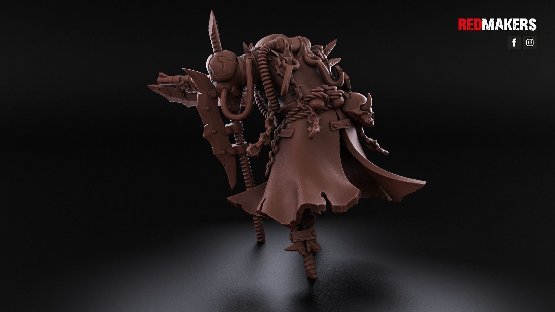 Renegade Death Division - Command Squad - Heretics 3D model 3D ...