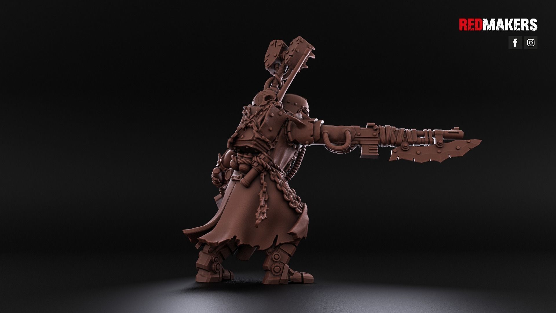 Renegade Death Division - Command Squad - Heretics 3D model 3D ...