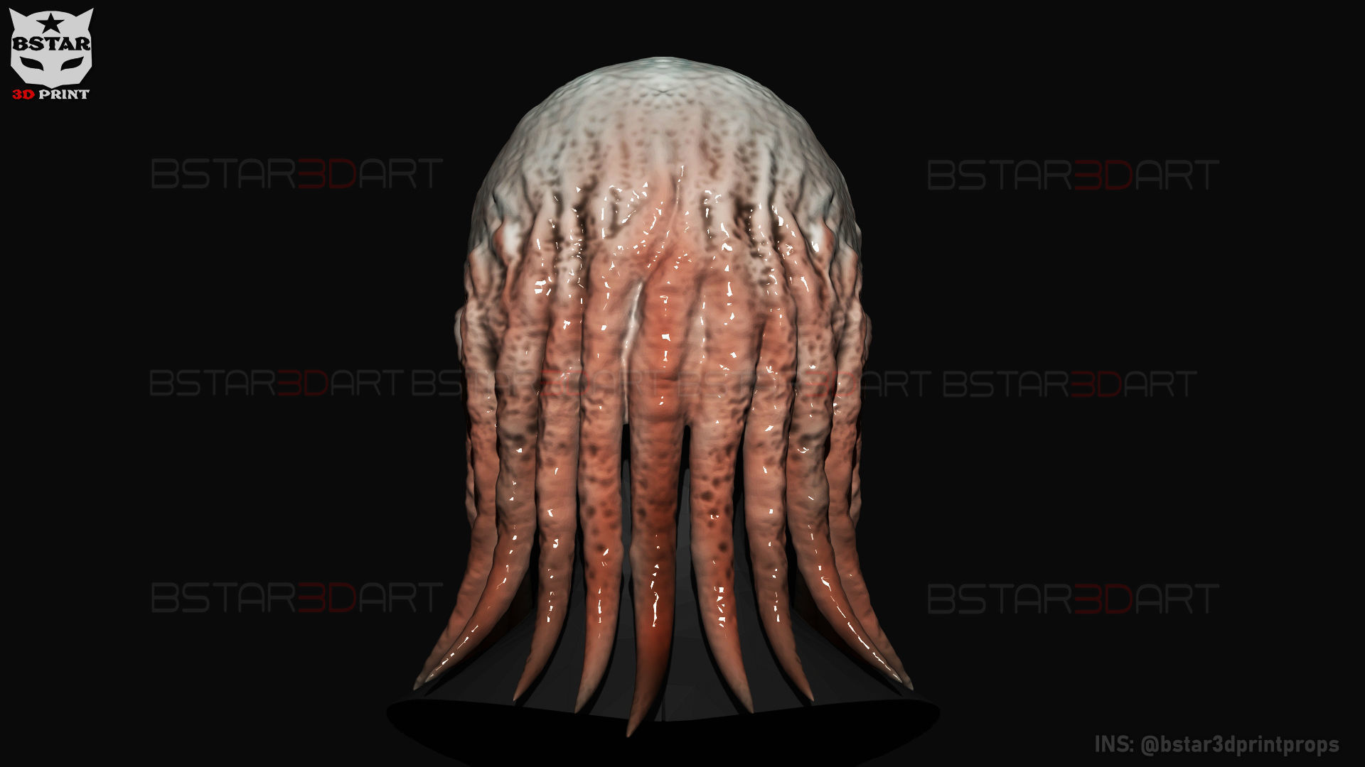 Vecna Mask - Stranger Things Cosplay 3D model 3D printable | CGTrader