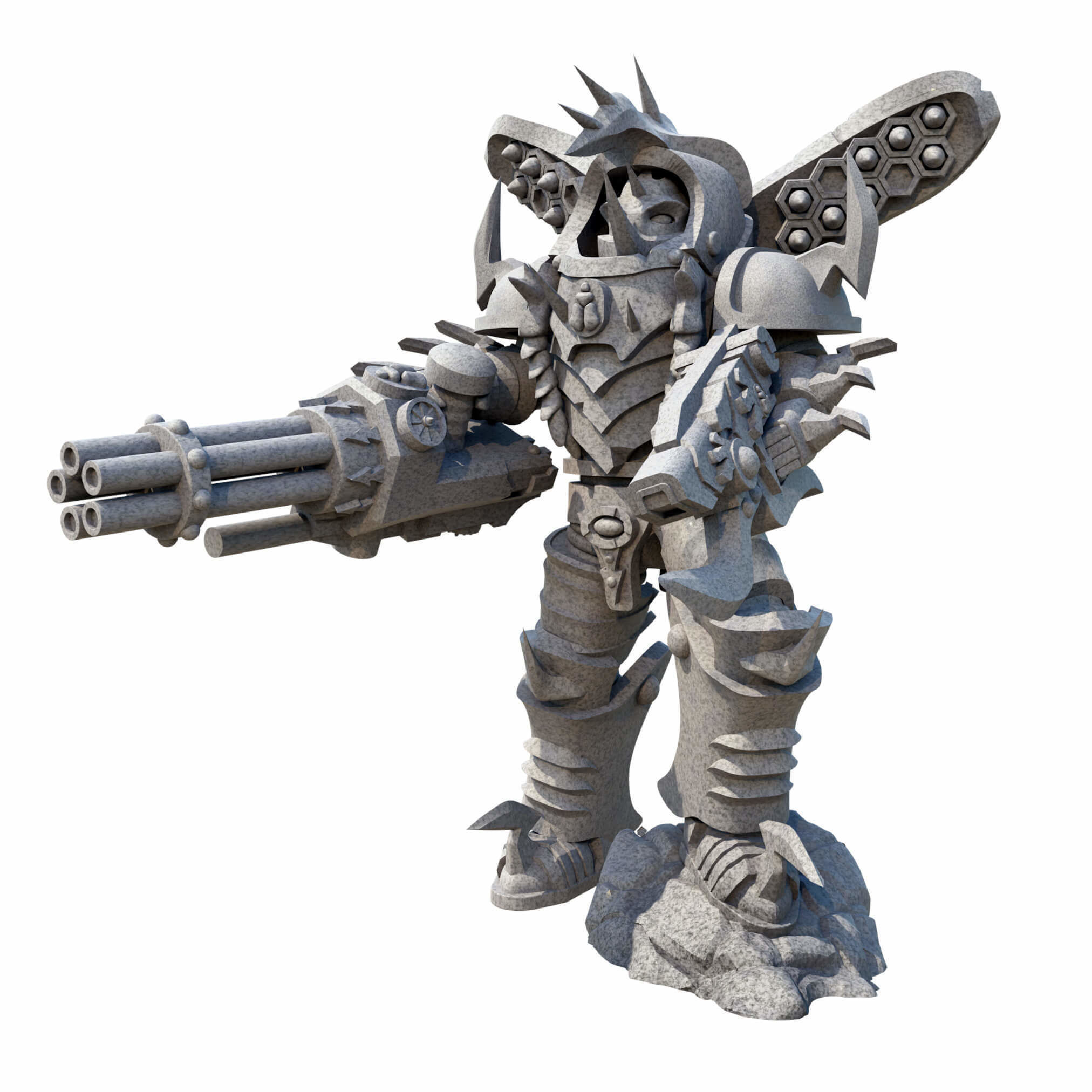 Beetle Occult Terminators With Varied Weapon Options And Poses 3D model ...