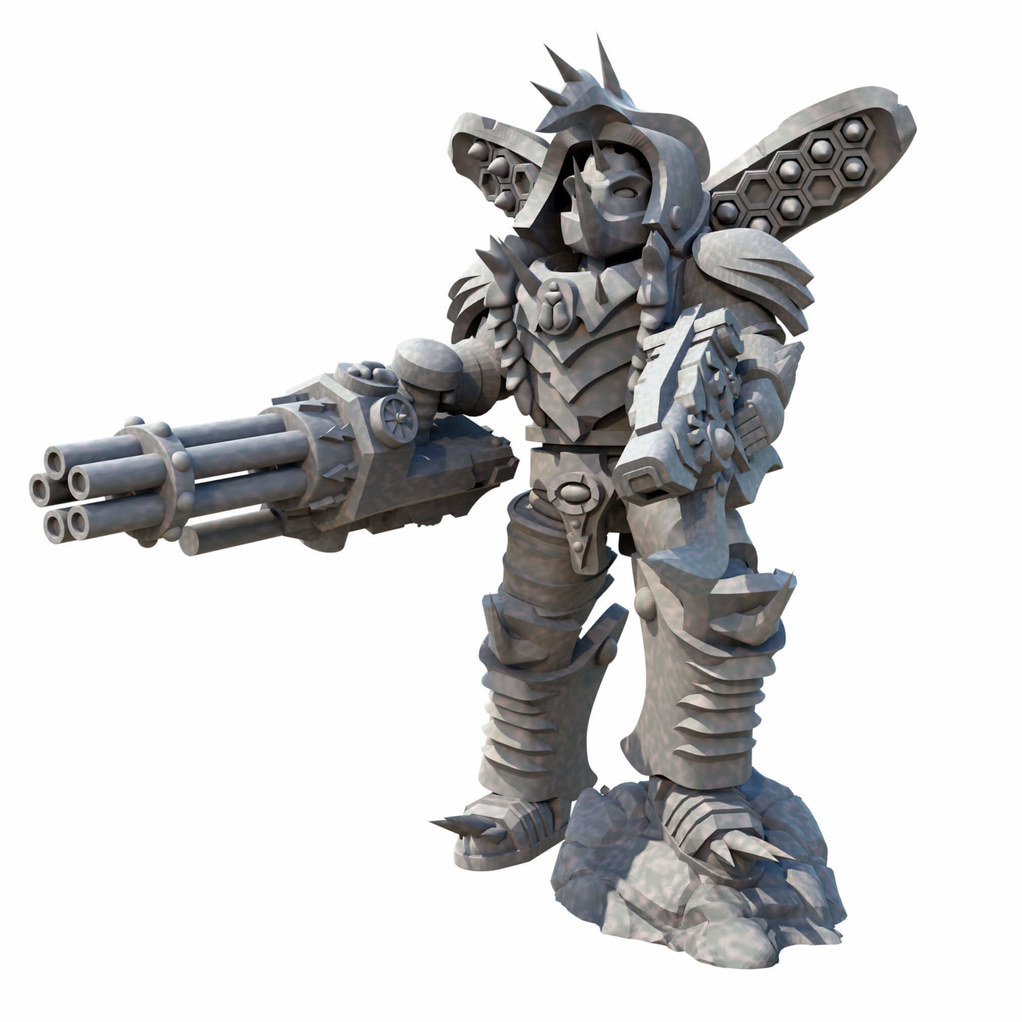 Beetle Occult Terminators With Varied Weapon Options And Poses 3D model ...