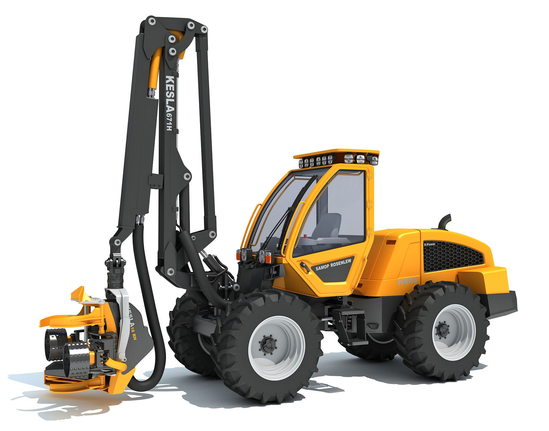 Sampo Forest Machine 3D model | CGTrader