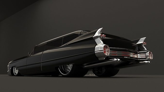 drag monster eldorado station 3D model rigged | CGTrader