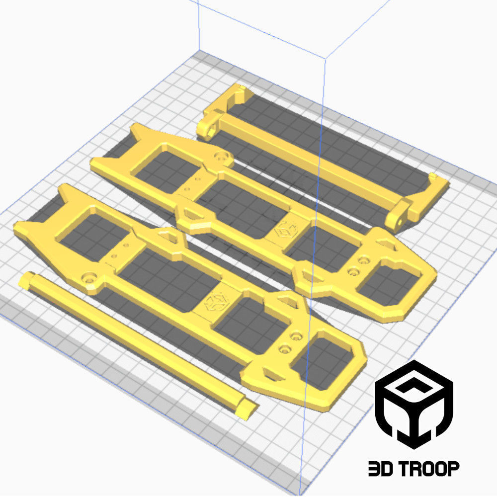 TRANSCEIVER FT-817 FT-818 PROTECTION FRAME 3D model 3D printable | CGTrader