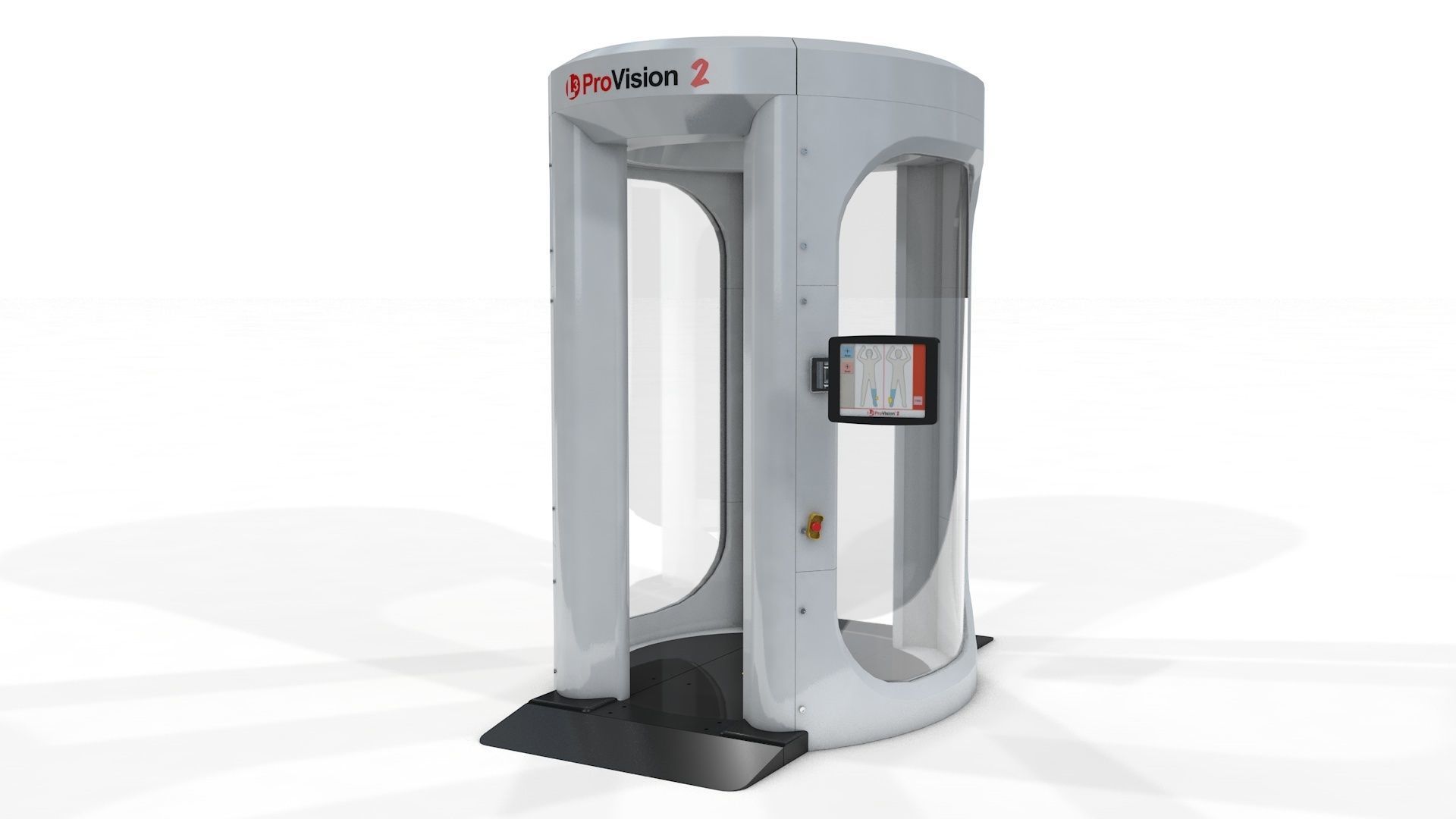 Airport Security Body Scanner Provision 3D model rigged | CGTrader